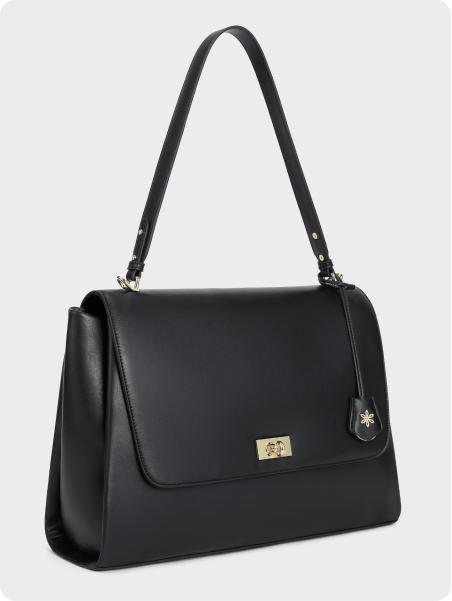 BOLSO PORTA NOTEBOOK FIORE BLACK