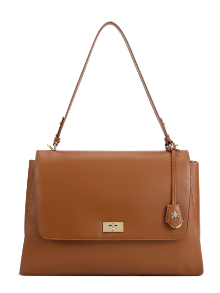 BOLSO PORTA NOTEBOOK FIORE TAN